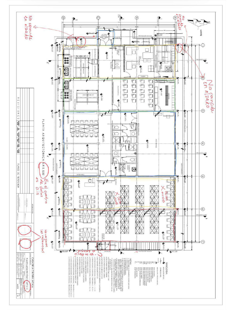 Plano Con Revisiones | PDF