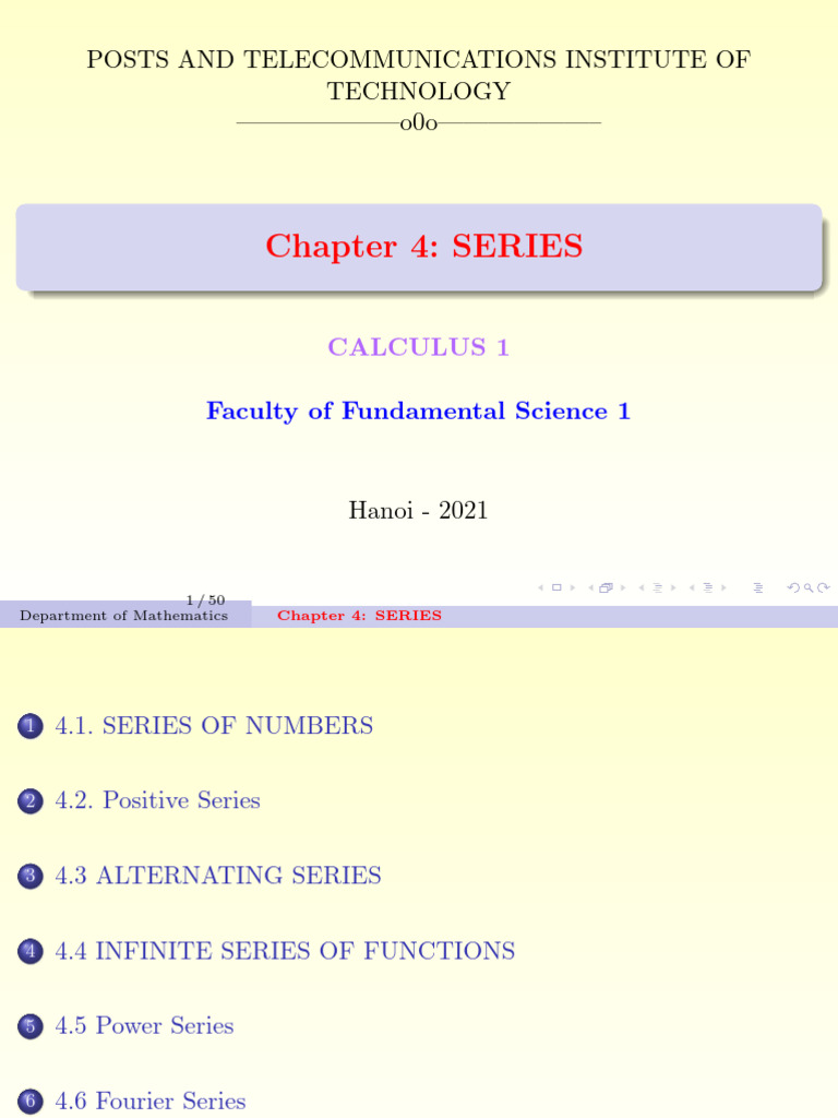 Chapter4 Caculus2310 | Download Free PDF | Power Series | Series (Mathematics)