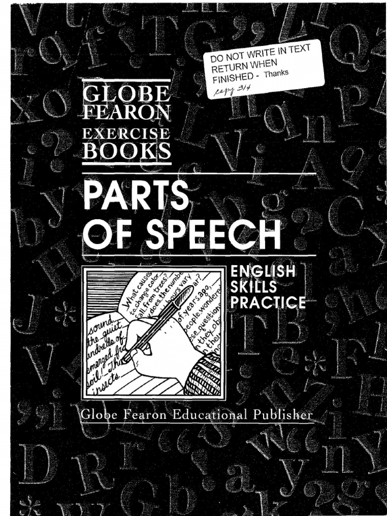Globe Fearon Parts of Speech | PDF | Adjective | English Language