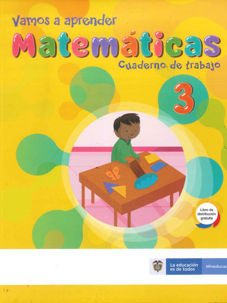 Vamos Aprender 3 Matematicas | Descargar gratis PDF | Matemática Elemental | Matemáticas