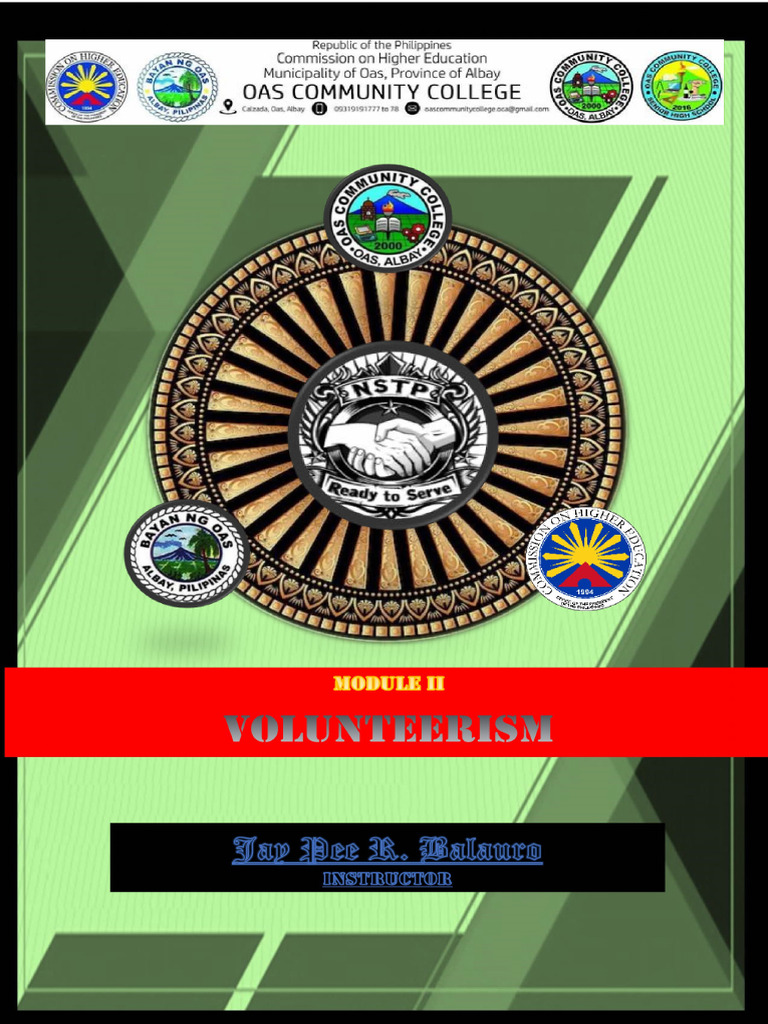 Learning Module 2 NSTP 1 | PDF | Leadership | Transformational Leadership