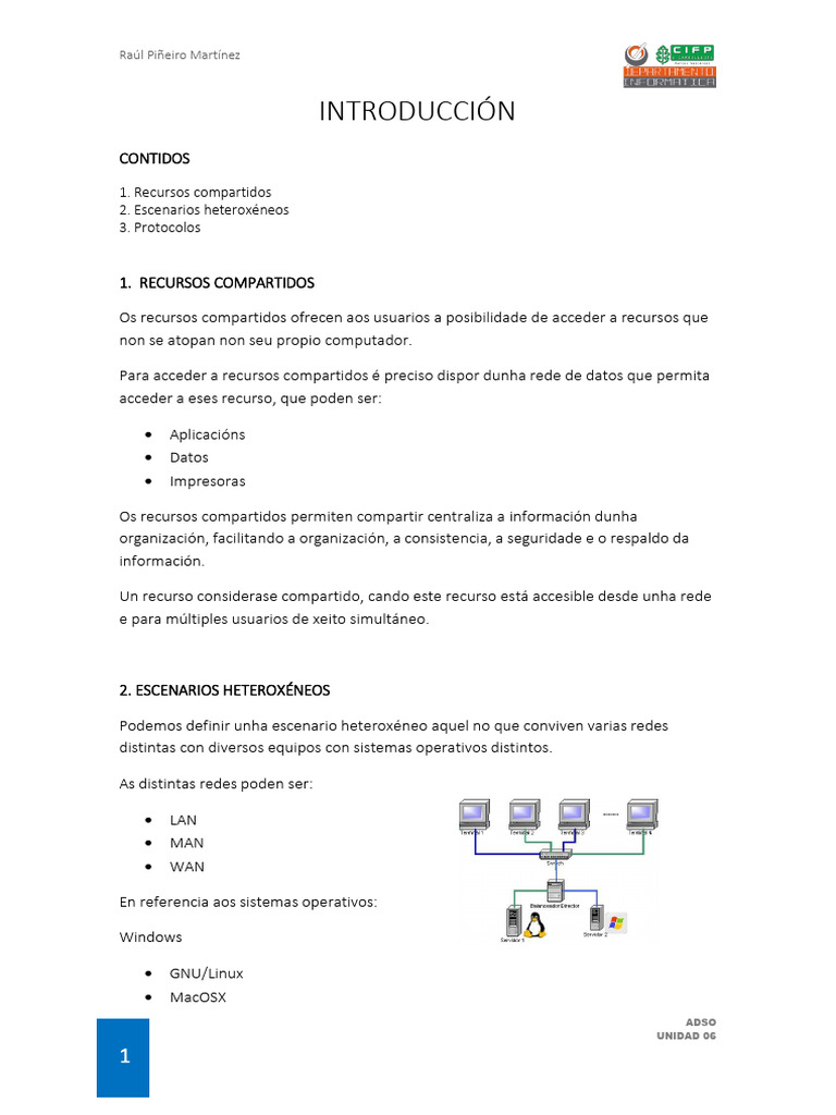 UD6.01 Introducción (DOC) | PDF