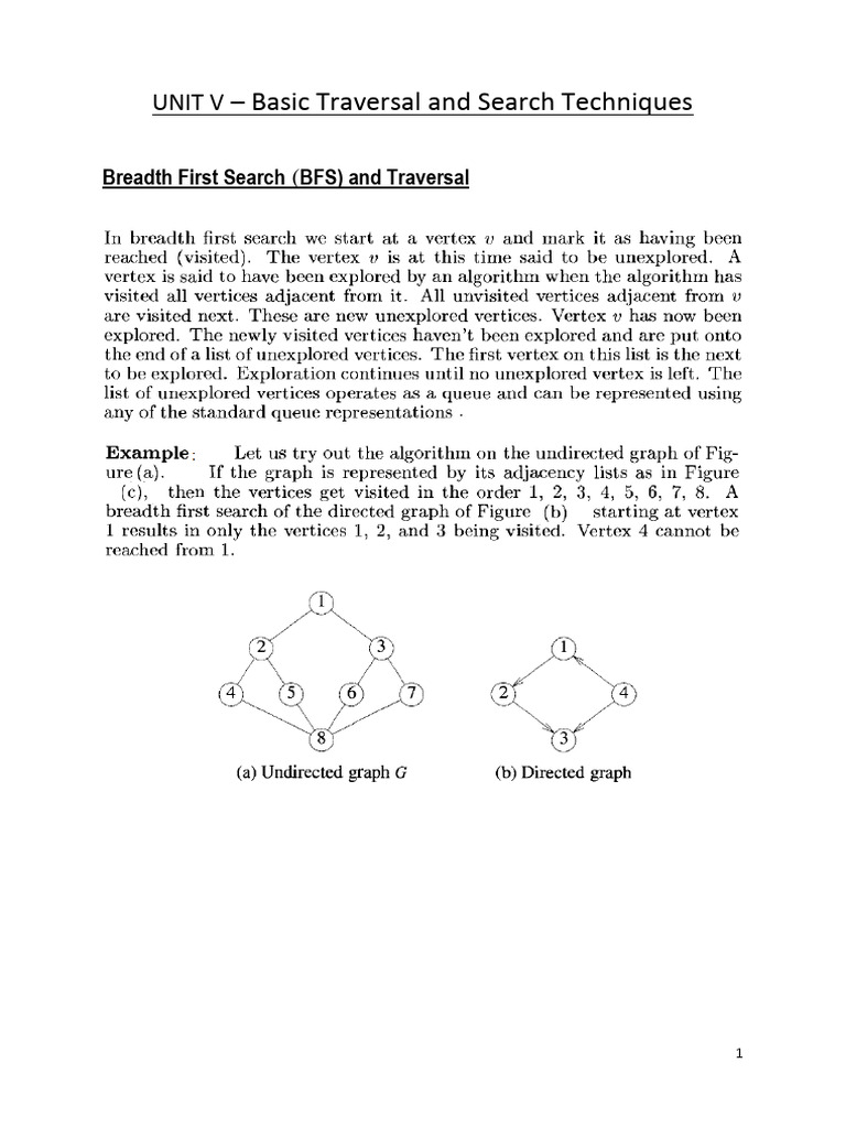 Algorithm Unit 5 Pdf Computational Problems Graph Theory