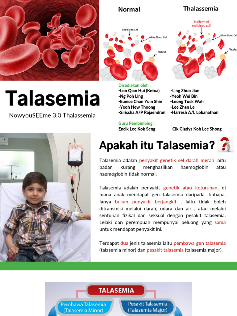 Infomasi Thalassemia | PDF | Kesehatan Holistik