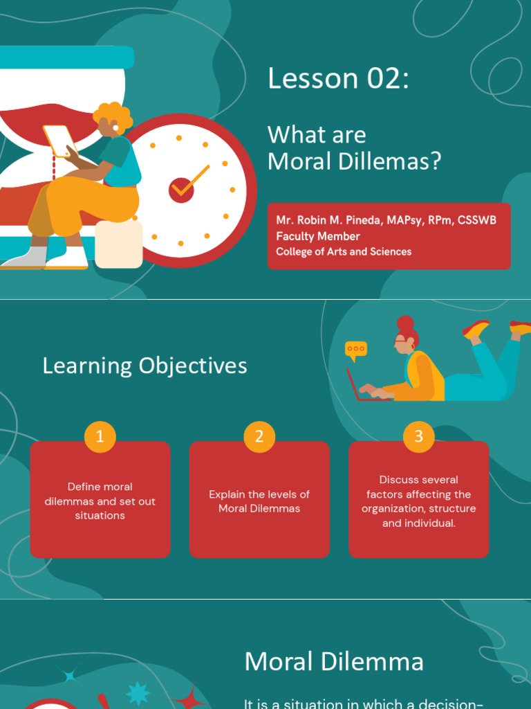 LESSON-2-WHAT-ARE-MORAL-DILEMMAS | PDF | Morality | Leadership