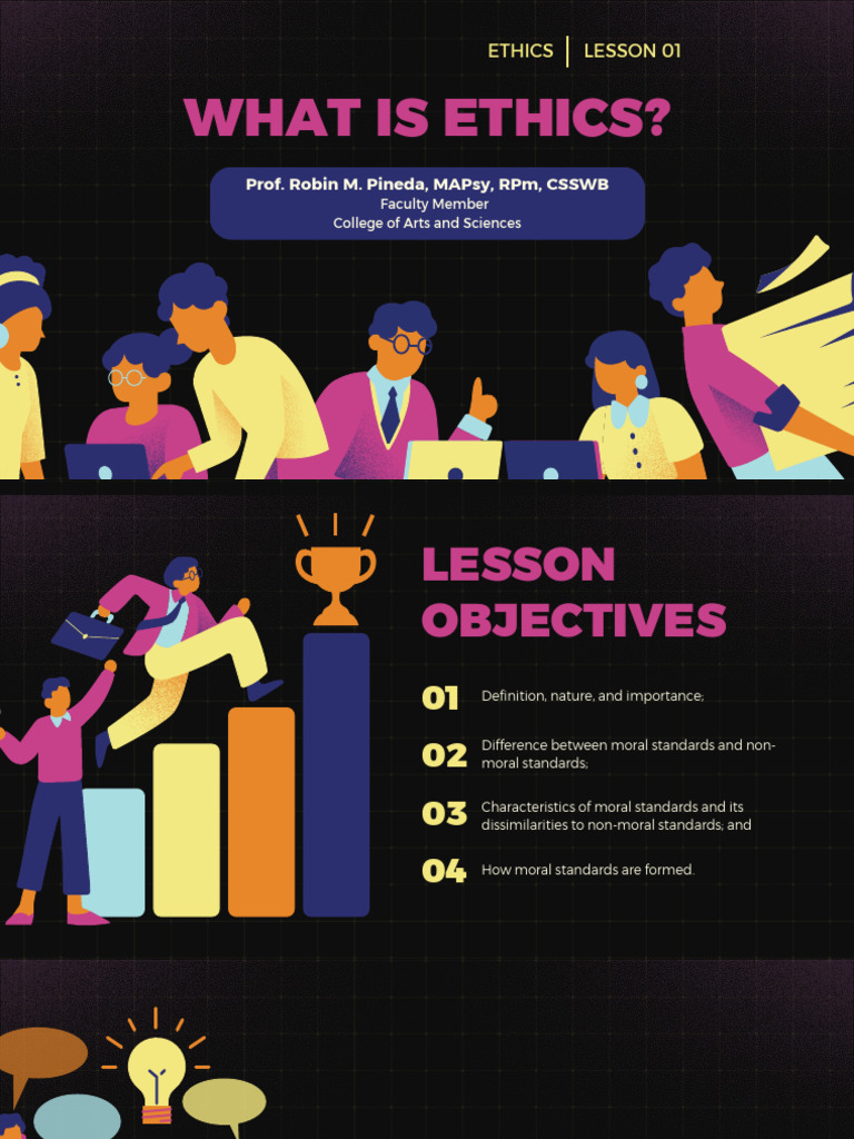 Lesson 1 What Is Ethics | PDF | Morality | Liberal Arts Education