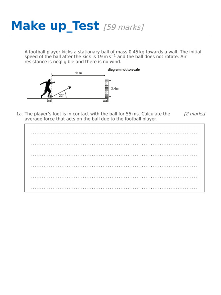 Make Up Test | PDF | String Instruments | Waves