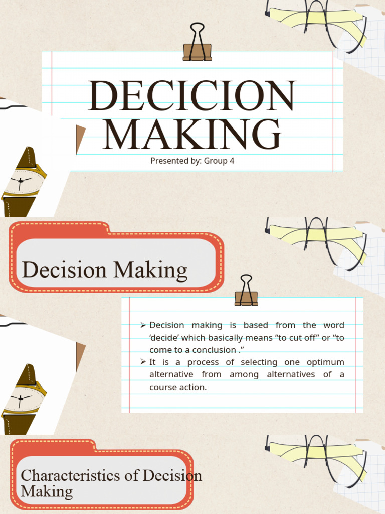 Decison Making | PDF | Decision Making | Brainstorming