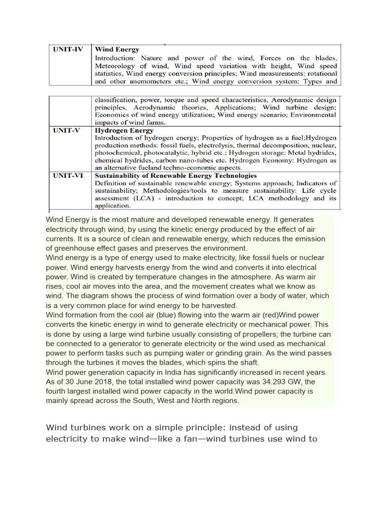 Wind Turbines Work On A Simple Principle: Instead of Using Electricity ...