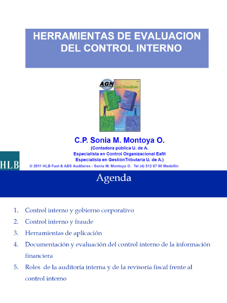 Herramientas de Evaluacion Del Control Interno - PDF | PDF