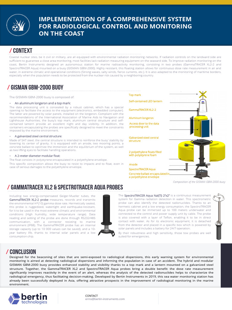 Radiological Monitoring Buoy System | PDF | Radiation