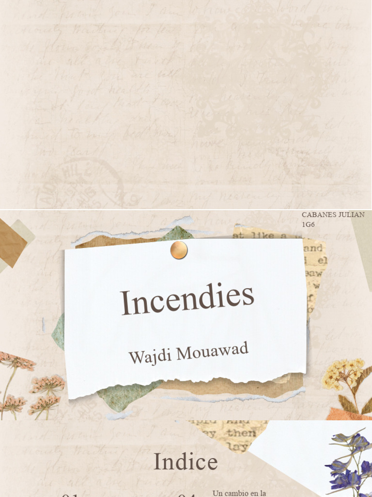 Incendies | PDF | Líbano