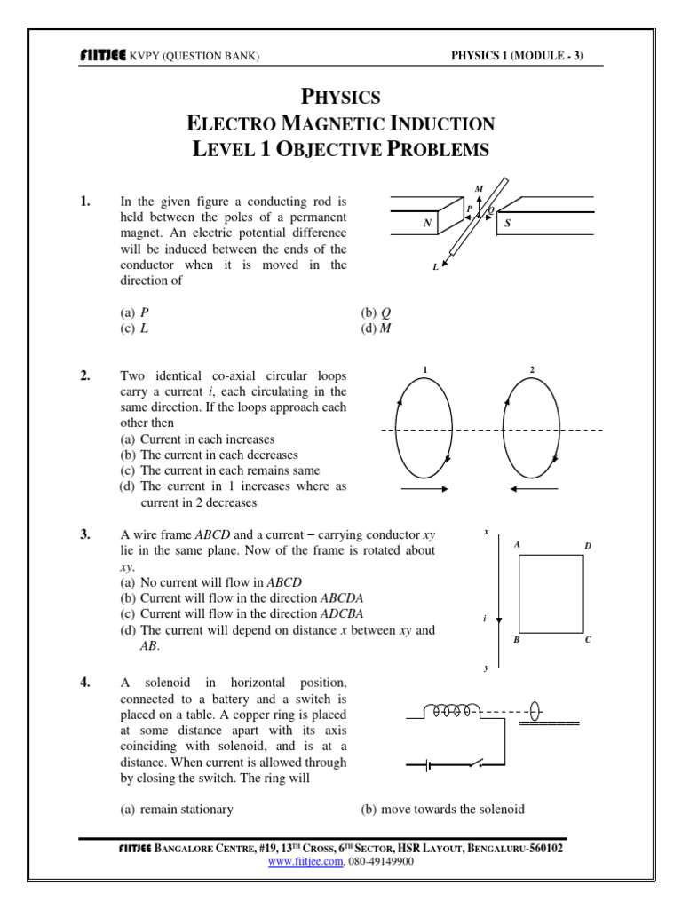 12 Emi | PDF | Electromagnetic Induction | Physics