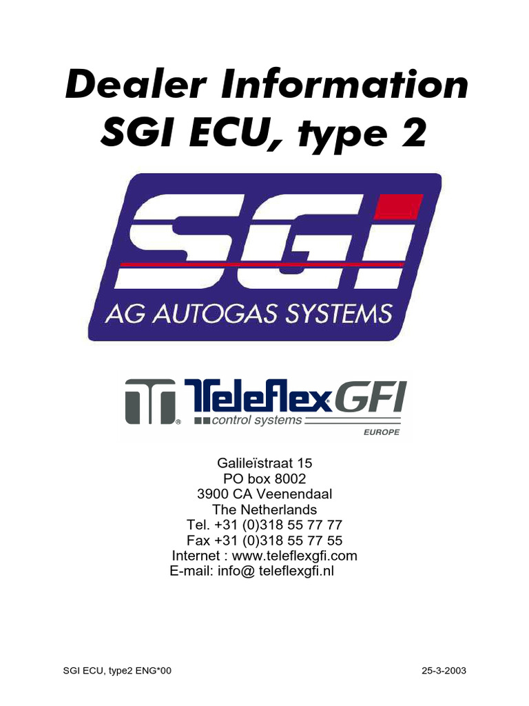 Subaru Dealer Information SGI ECU, Type 2 | PDF | Fuel Injection ...