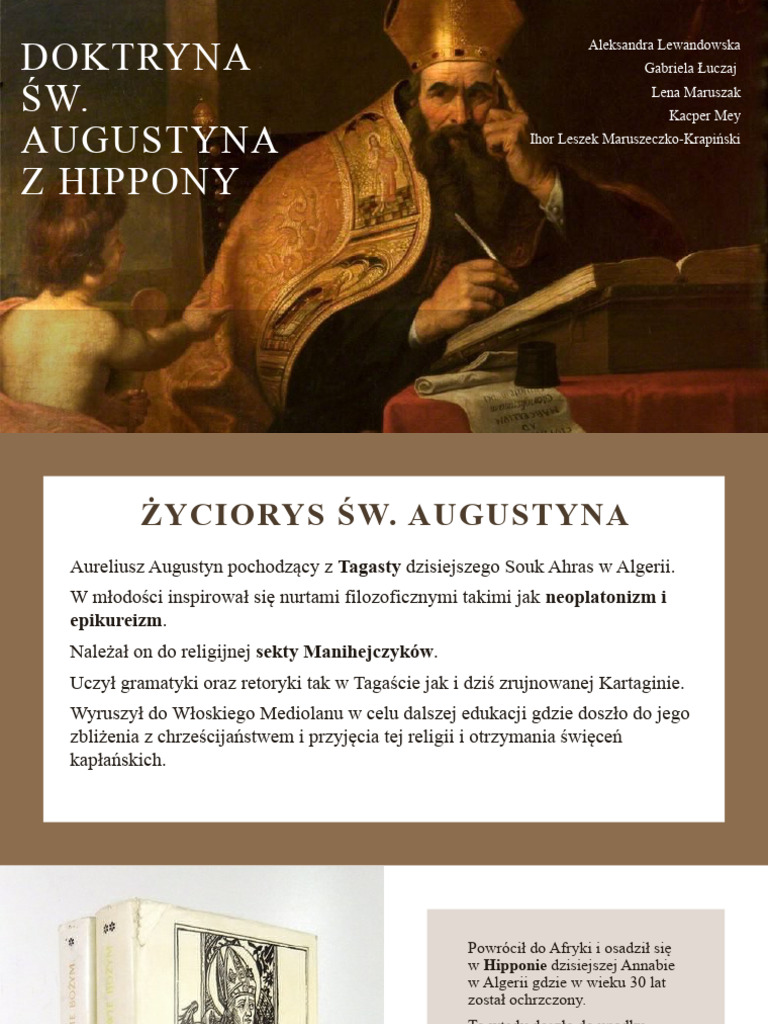 Św. Augustyn | PDF