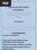 Rounding Practice Sheet - Answer Key | PDF