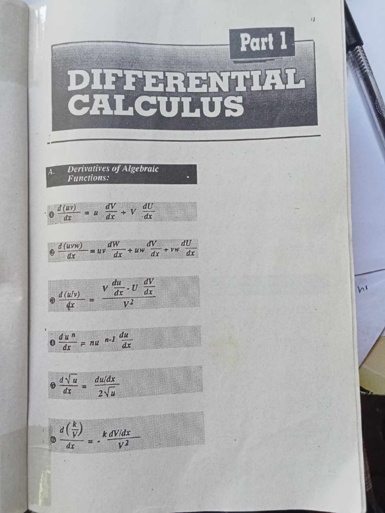 Differential and Integral Calc | PDF