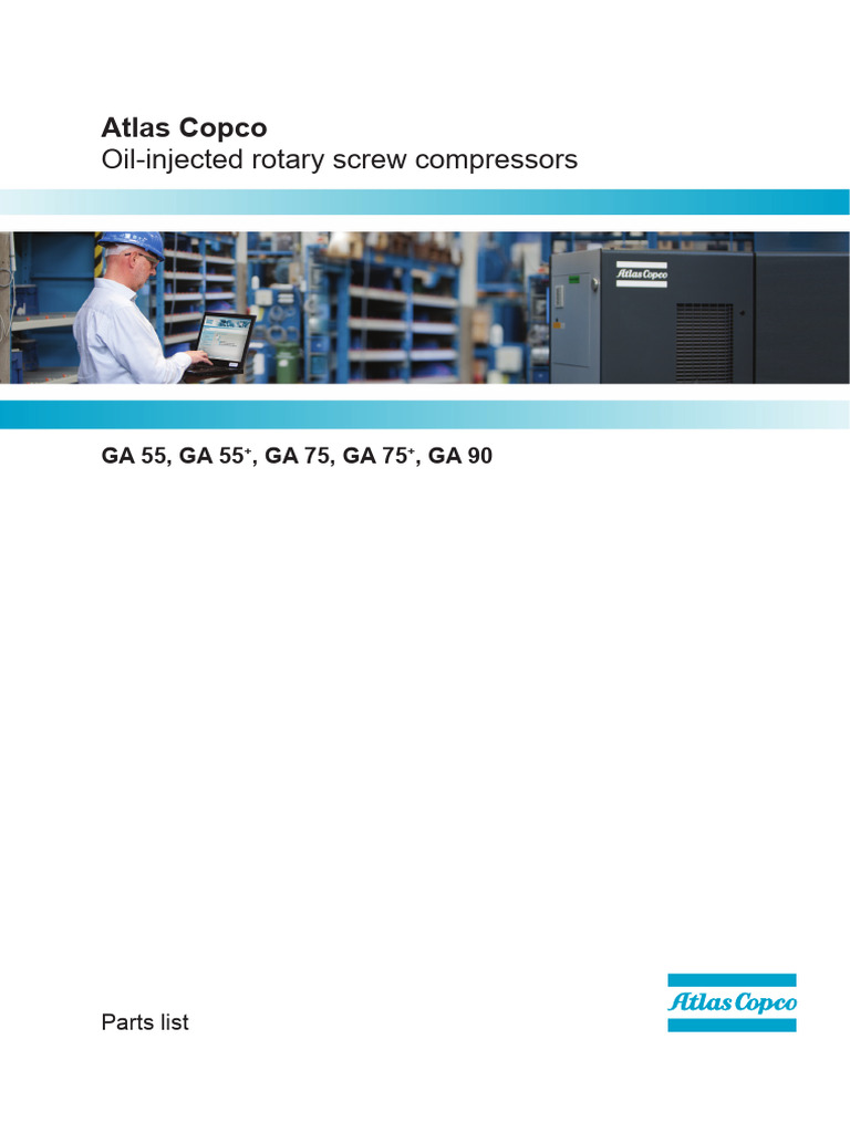 1.2.1 GA55-90 Parts List 9829305005 | PDF