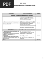 BTS 2025 Corrigé CEJM | PDF | Business | Fiabilité du produit