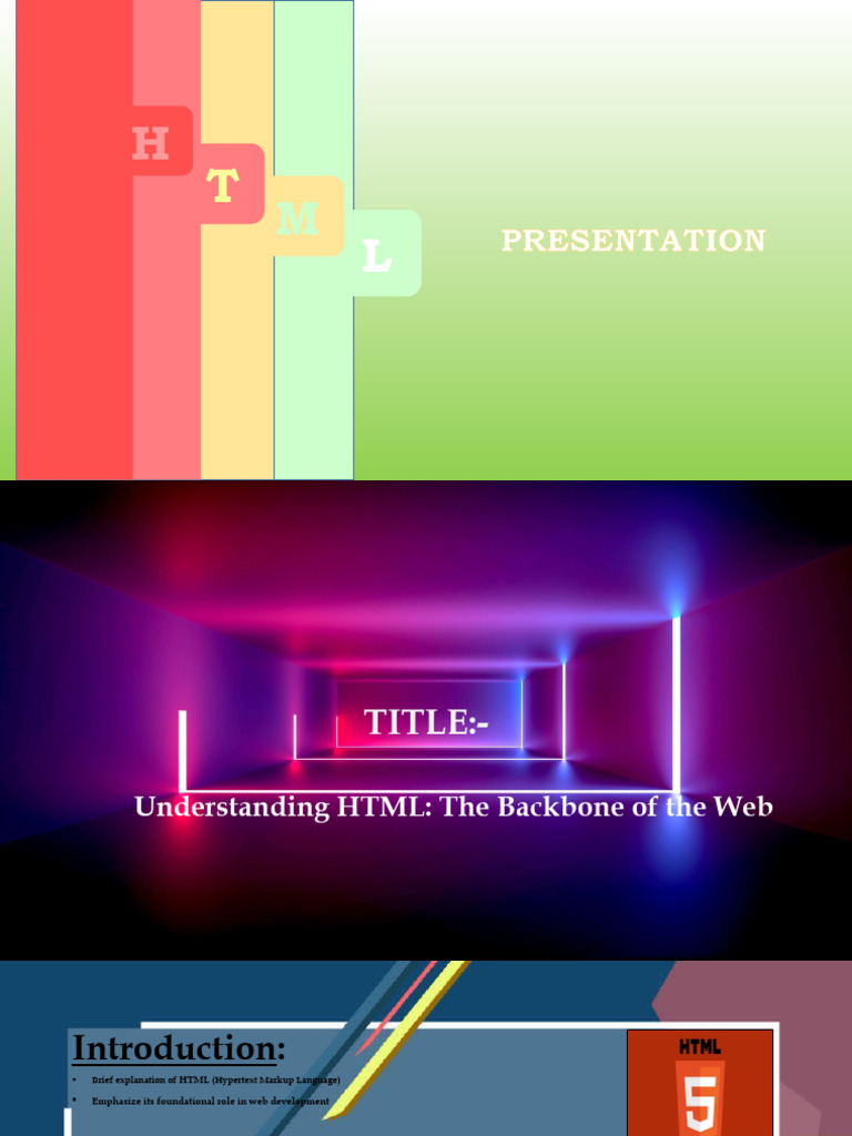 Presentation 1 | PDF | Html | World Wide Web