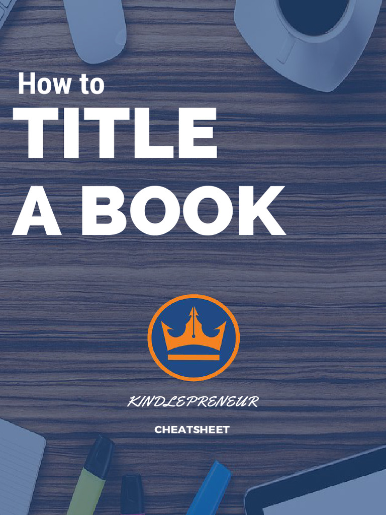 How To Title A Book | PDF | Business