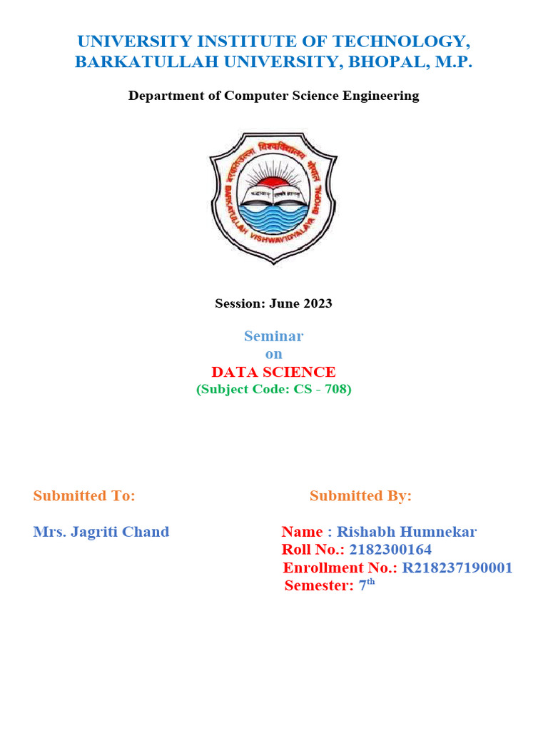 Seminar File Rishabh | PDF | Artificial Intelligence | Intelligence (AI) & Semantics