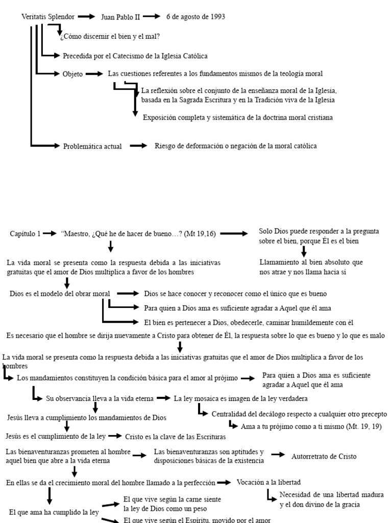 Hebert - Torres. Doc.3. Esquema Veritatis Splendor | PDF | Jesús ...