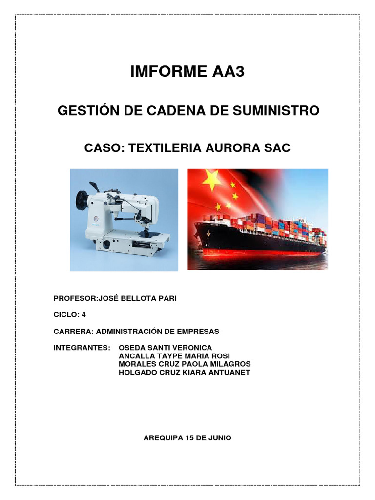 Aa3 Ancalla Holgado Morales Oseda Grupo 05 PDF | PDF | Business | Comercio