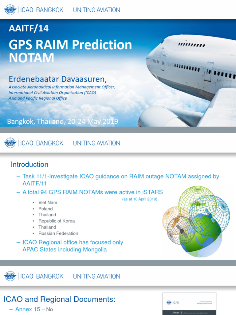 SP14 GPS RAIM Prediction NOTAM | PDF | Aviation Safety | Aviation