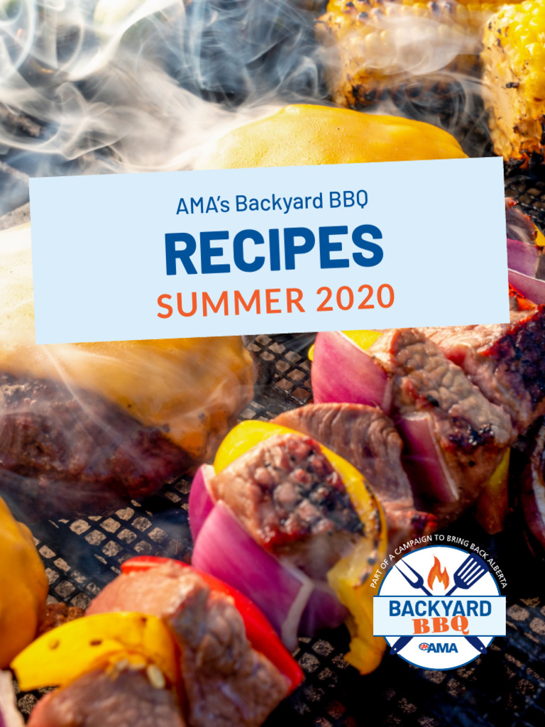 AMAs Backyard BBQ Recipes | PDF | Salad | Hamburgers