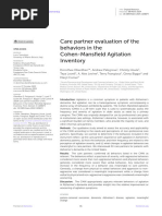 Cmai Scale 1 | PDF