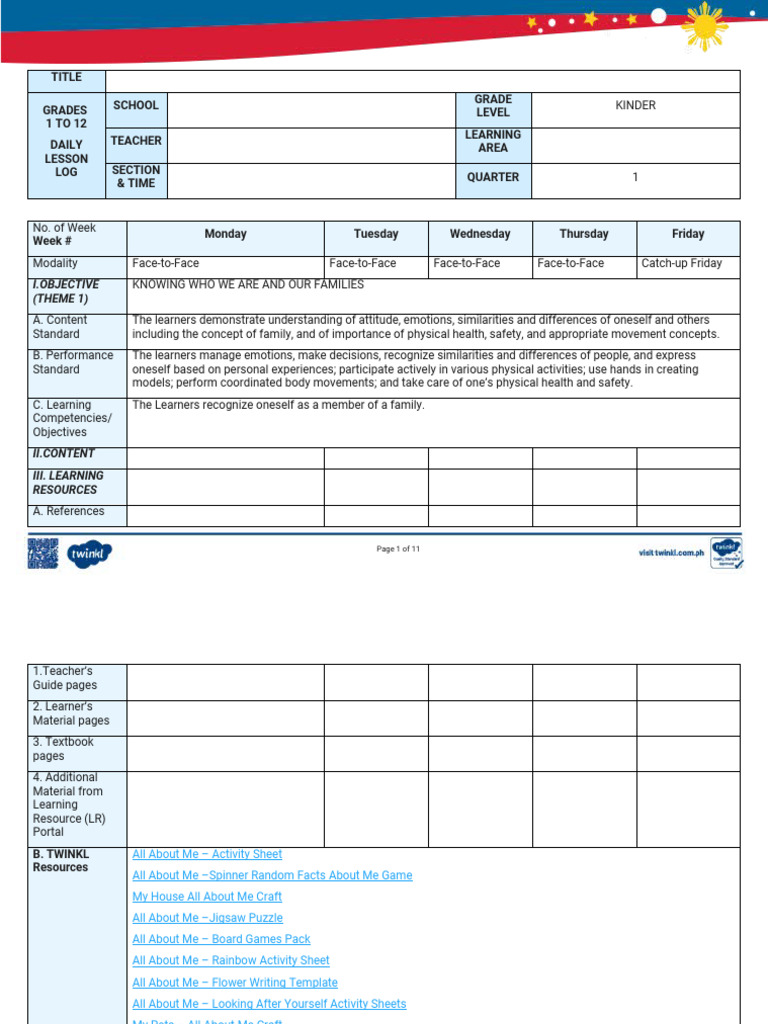 Quarter 1 Week 3 | PDF | Learning | Cognition