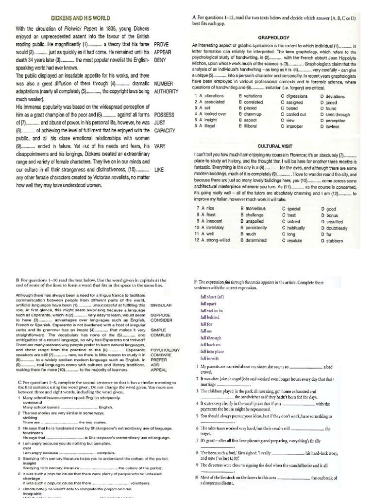 Dickens and Graphology | PDF