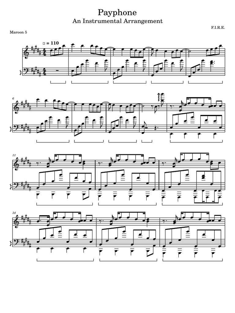 Maroon Payphone | PDF