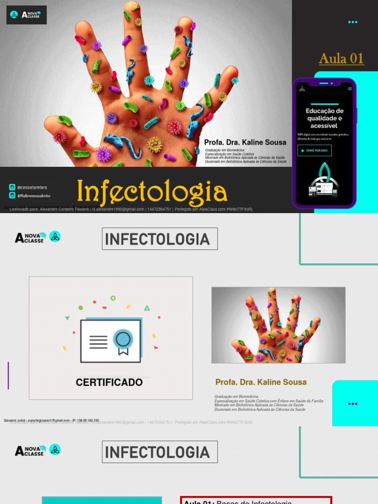 Fundamentos de Infectologia e Patógenos | PDF | Sistema imunológico ...