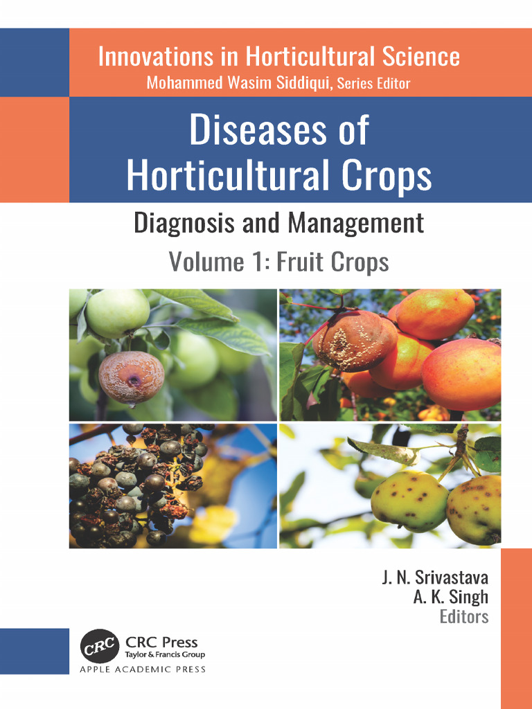 Diseases of Horticultural Crops Diagnosis and Management Volume 1 Fruit ...