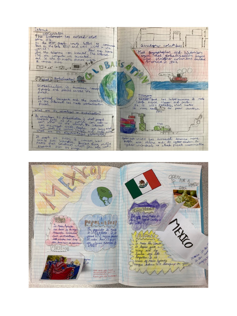 Geography Double Page Spreads | PDF