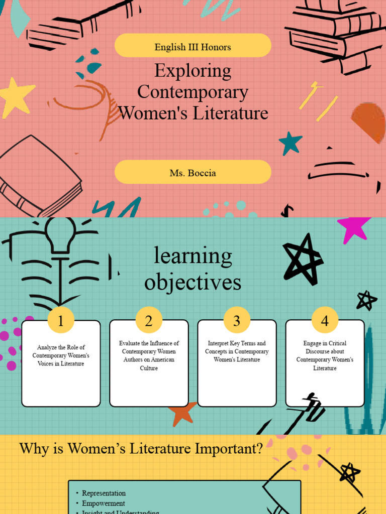 Contemporary Women's Literature Insights | PDF | Gender | Gender Studies