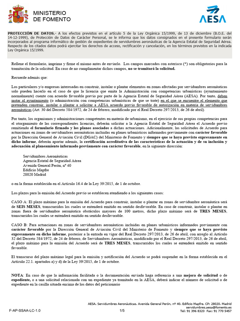 f_ap_ssaa_lc | PDF | Documento de identidad