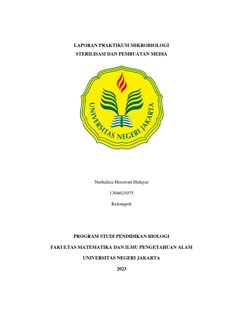 Laporan Praktikum Mikrobiologi | PDF