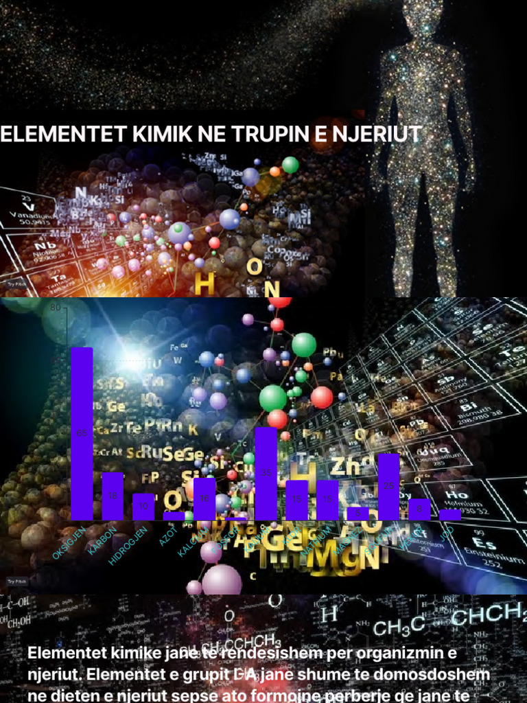 Elementet Kimik Ne Trupin e Njeriut | PDF