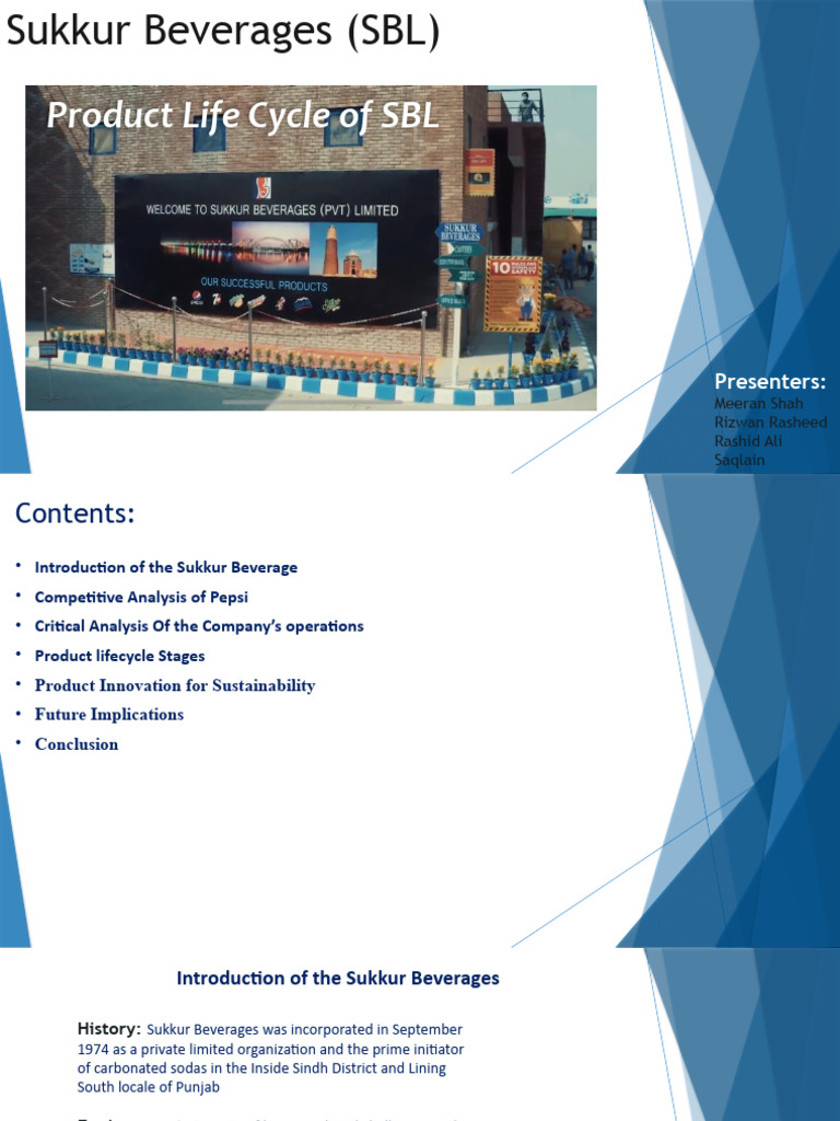 Presentation - of - POM - Project-1 (1) (Autosaved) | PDF | Pepsi Co | Brand