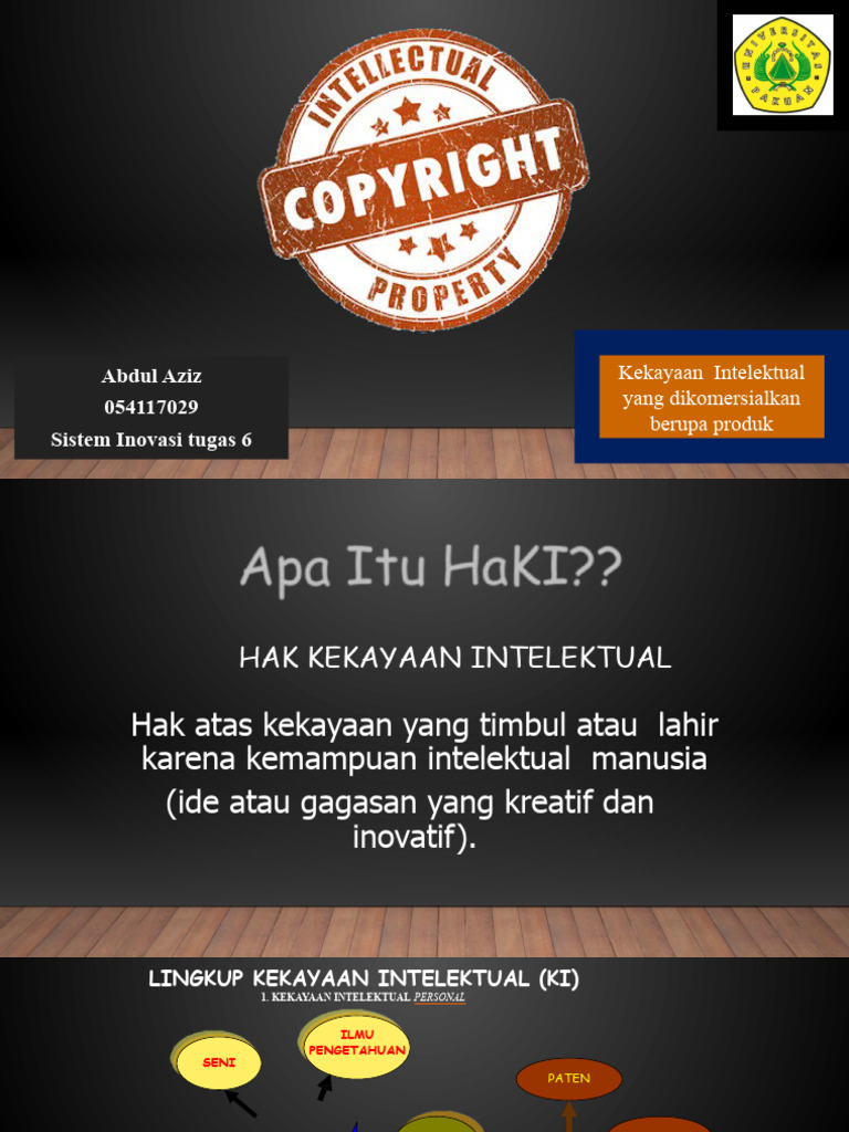 Sistem Inovasi Tugas 6 Abdul Aziz 054117029 | PDF