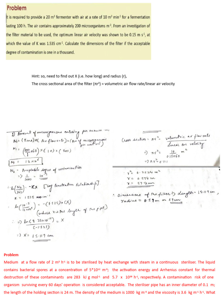 Sterilization Problem | PDF