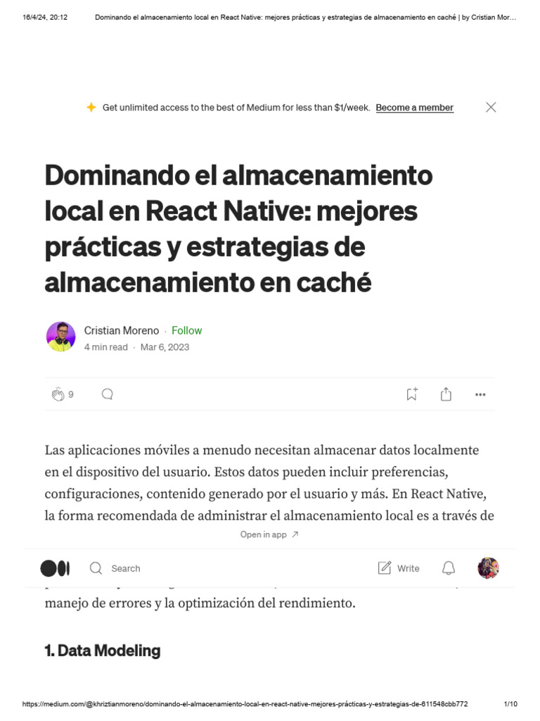 Dominando El Almacenamiento Local en React Native_ Mejores Prácticas y Estrategias de ...