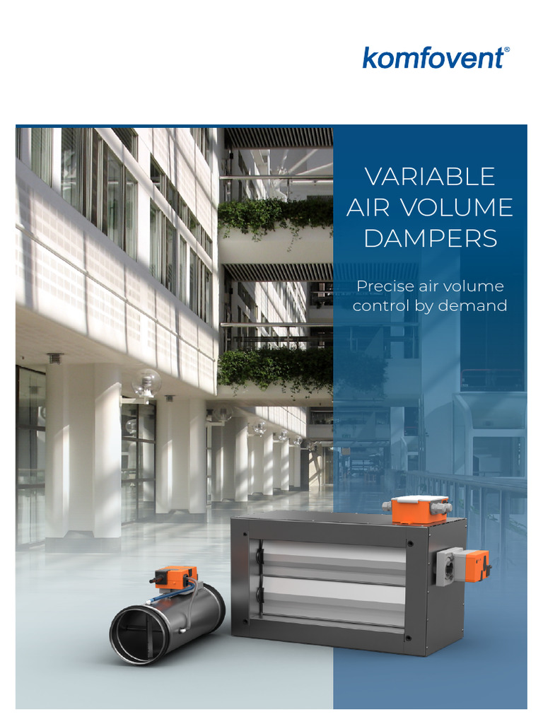 VAV Dampers Booklet EN | Download Free PDF | Duct (Flow) | Electrical Engineering