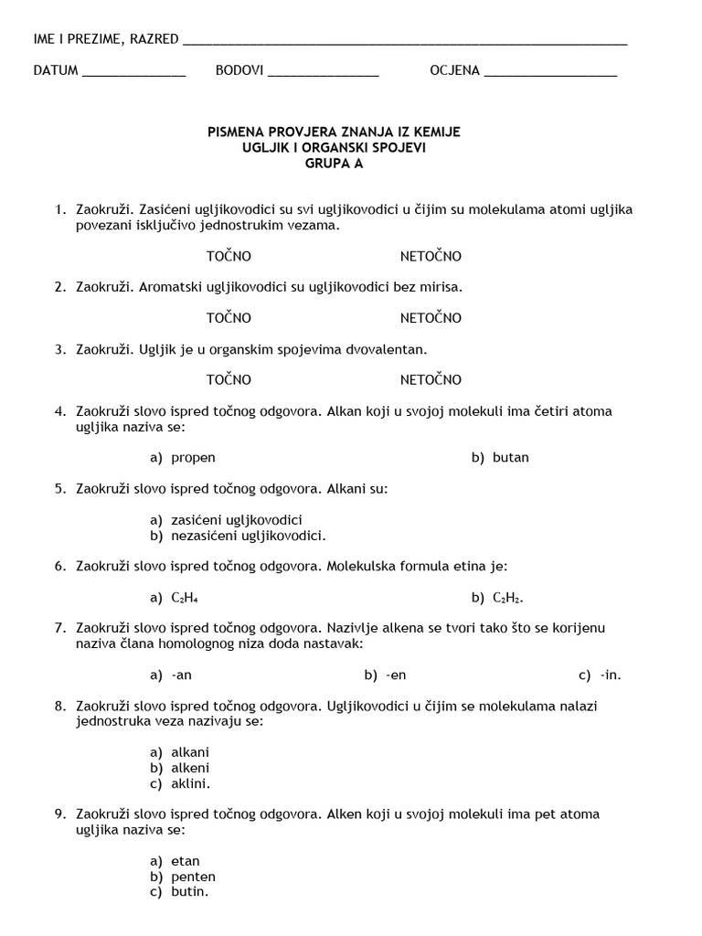 32 PPZ Org. Spojevi A | PDF
