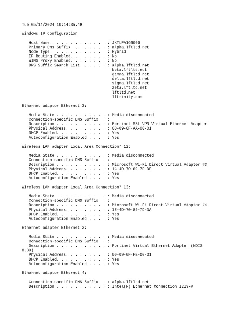 LAN - Result 140524 | PDF | Internet | Computer Networking