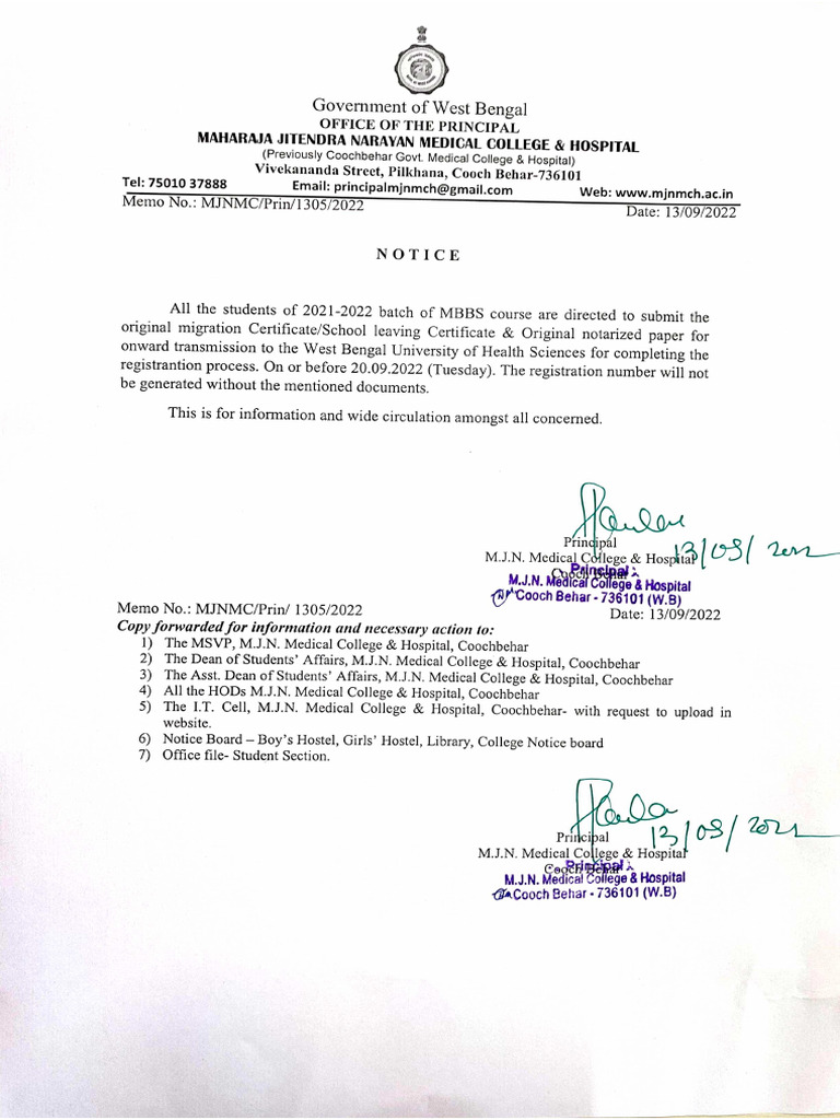 Migration Notice Pdf