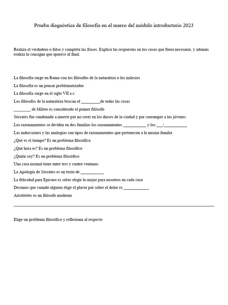 Evaluaci N Diagn Stica 5 | PDF